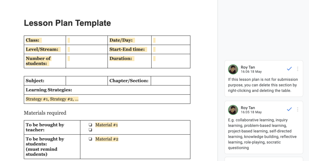 FREE Lesson Plan Template + Guide – LEARND.online
